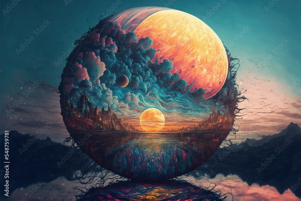 World within worlds - moon as a portal rift to another dimension in ...