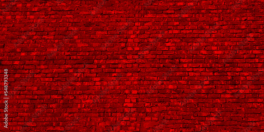 Red brick wall texture background. Background for text. Exterior ...