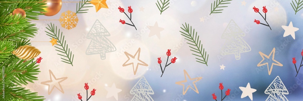 Background design for Christmas and birthday greetings Stock ...