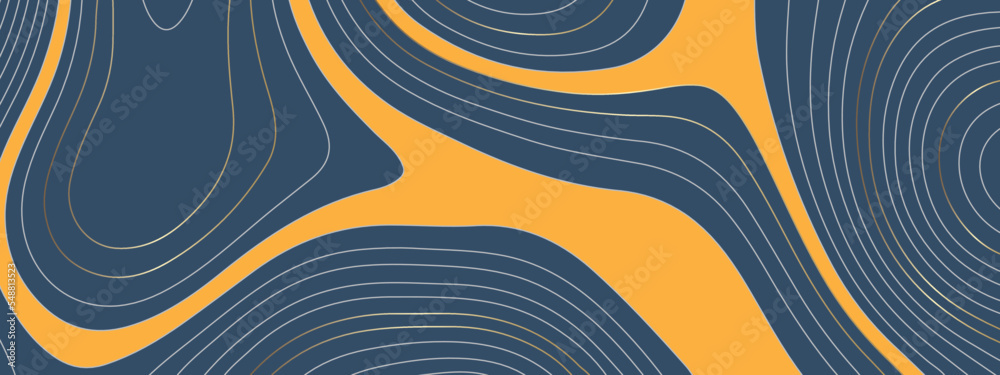 Colorful map line of topography. Abstract topographic contours map ...