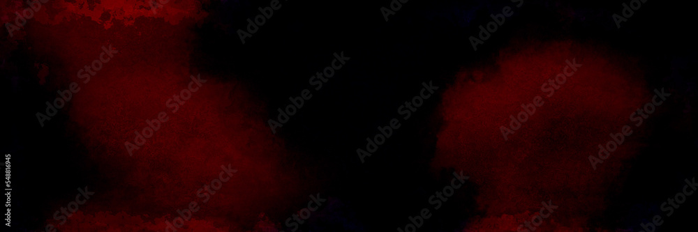 Abstract dark horror red apocalyptic scene on black background, dark ...