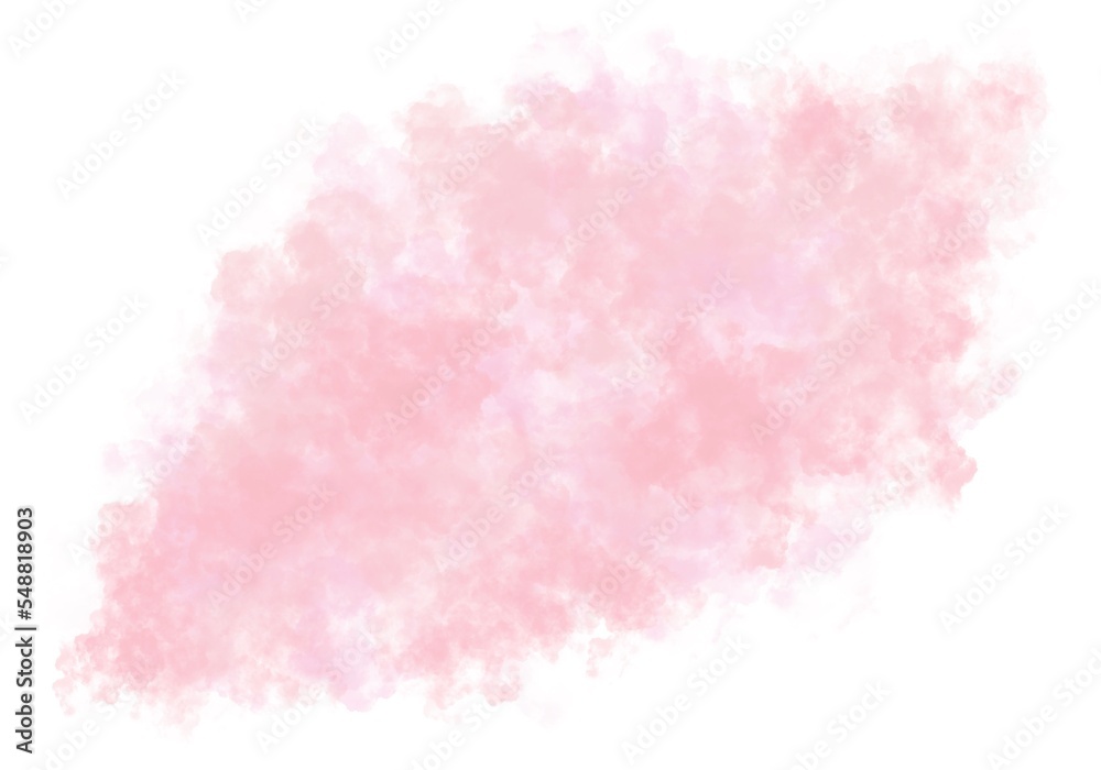 pink haze watercolor splash painted background, pastel color with ...