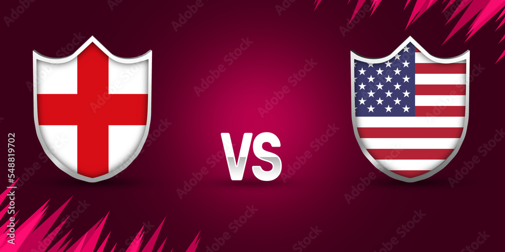 England Vs USA Football Match fixture wallpaper with purple background ...
