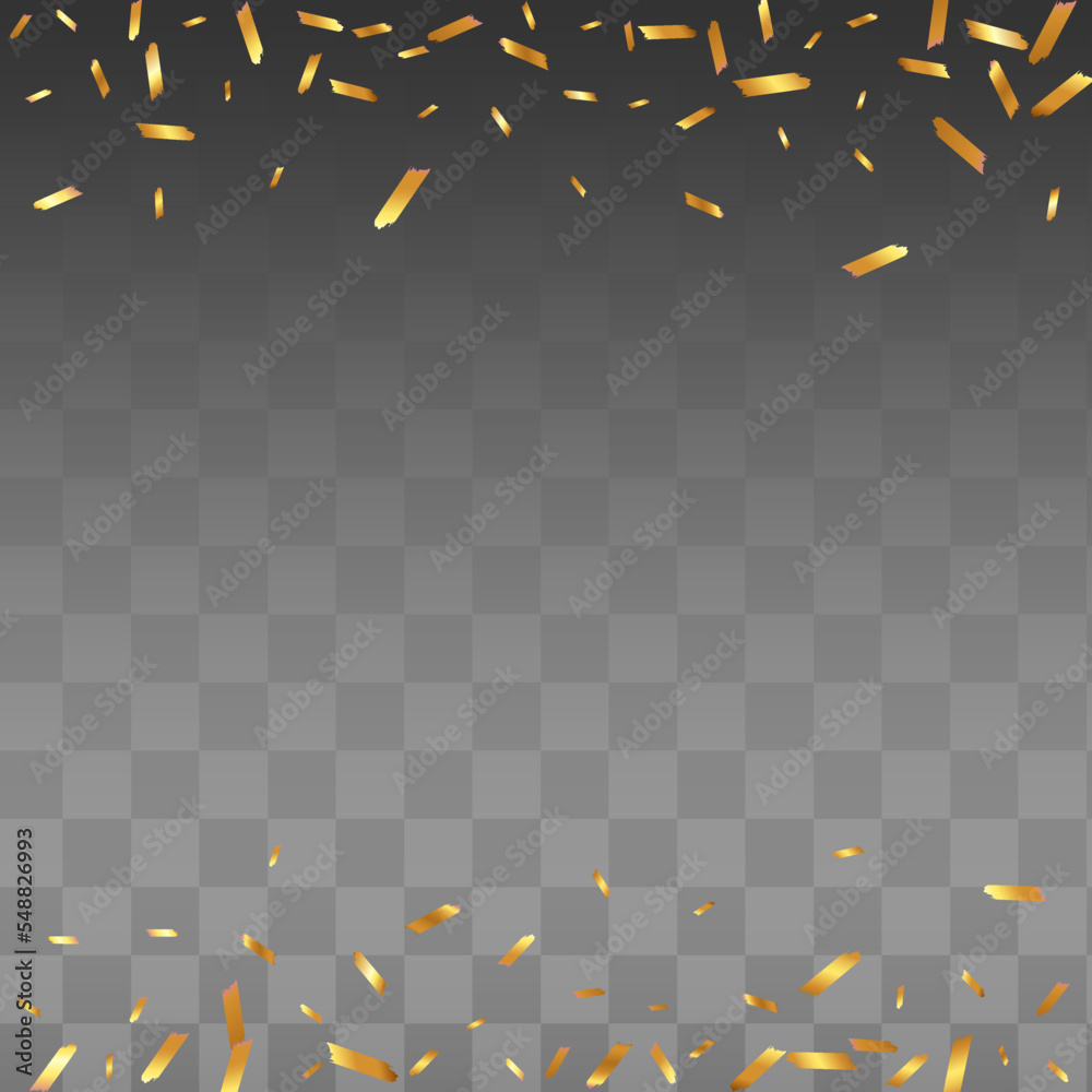 Gold Brush Vector Transparent Background. Golden Stock Vector | Adobe Stock