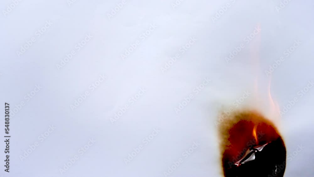 Burnt paper animations for overlays and video effects. Cinematic Stock ...