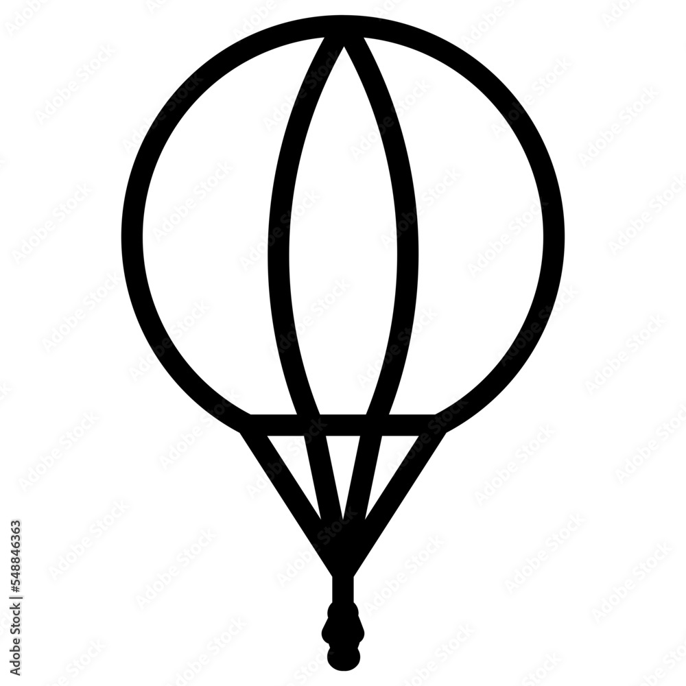 skydiving icon Stock Vector | Adobe Stock