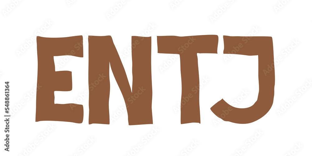 Vetor de ENTJ and Commander personality and psychologic character of ...