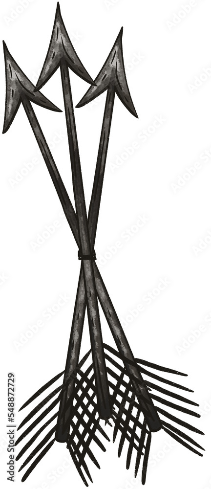 Vintage arrows transparent PNG illustration Stock Illustration | Adobe ...