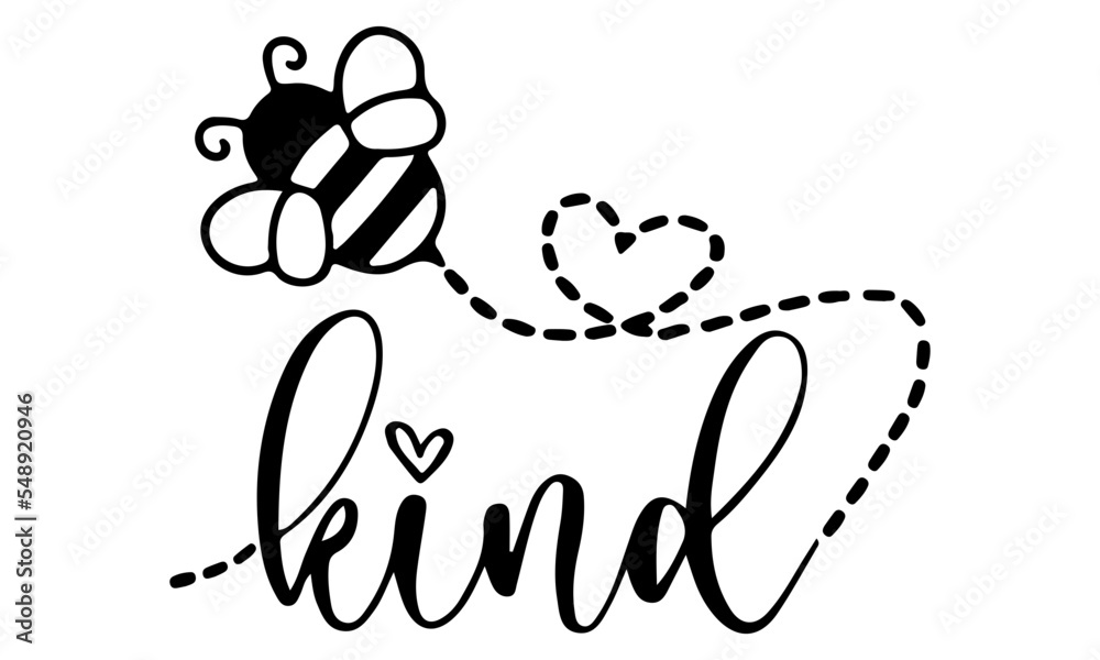 Bee Kind Svg, Be Kind Shirt Svg, Bee Svg, Bee Kind Png, Kindness Is ...