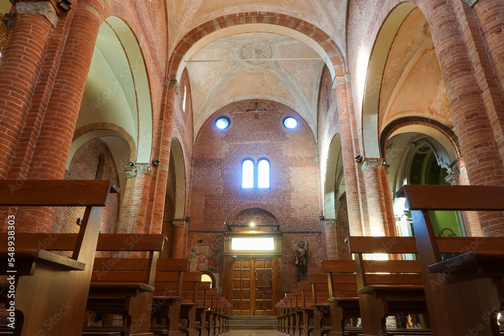 Pavia Chiesa di Santa Maria In Betlem Stock Photo | Adobe Stock