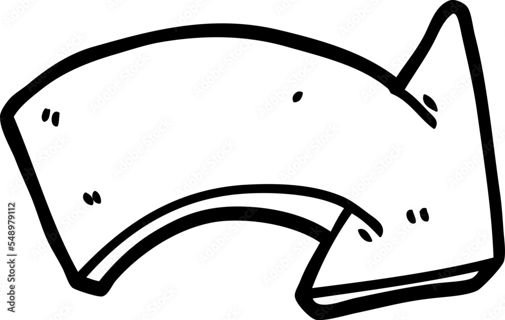 cartoon pointing arrow sign Stock Vector | Adobe Stock