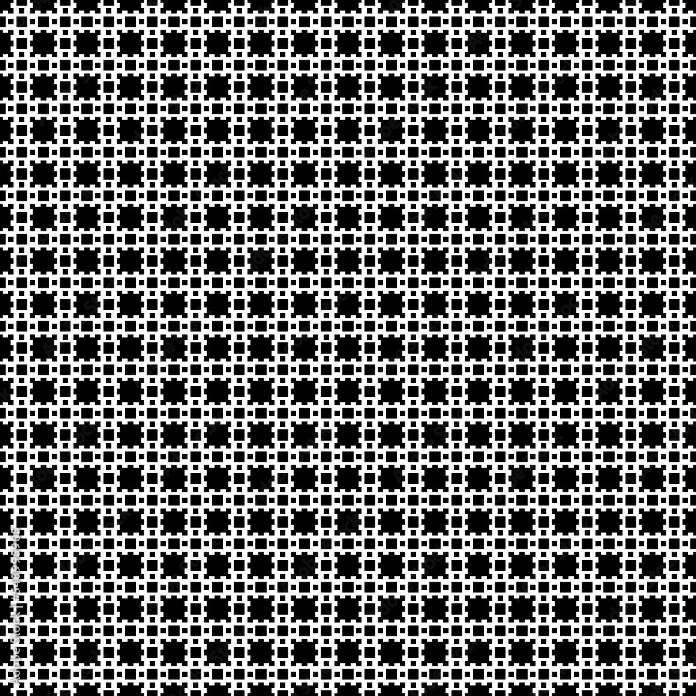 The simple maze design in fabric seamless pattern Stock Illustration ...