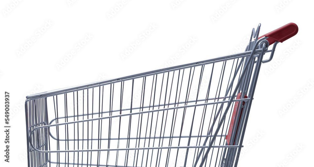 PNG file no background Empty shopping cart and blue sky Stock Photo ...
