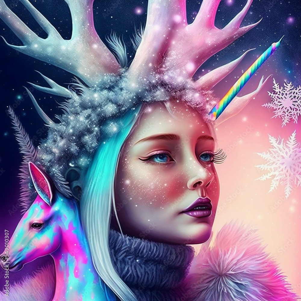 Generative Ai Generative Aiと 美しさと ファッションと 髪の毛と モデル Stock Illustration Adobe Stock