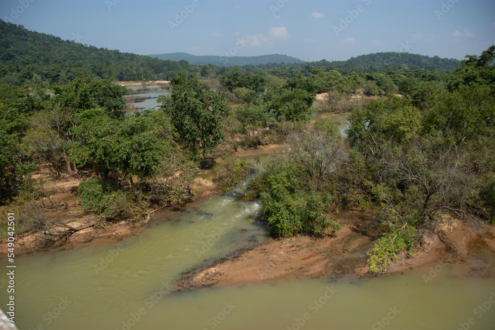 indravati river flowing at dantewada of chhattisgarh Stock Photo ...