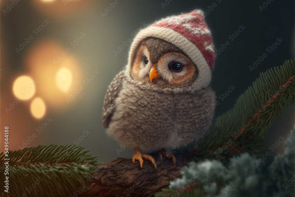 Baby Owls Digital Art
