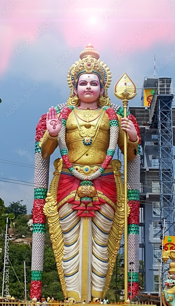 Famous Hindu God Muthumalai Murugan Stock Photo Adobe Stock