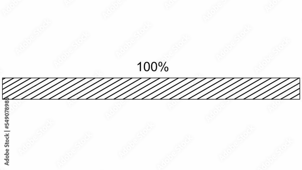 Animated black loading symbol. Loading bar icon. Sign of download ...