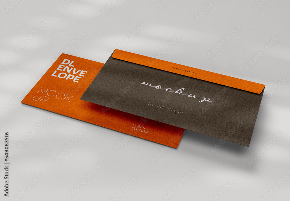 DL Envelope Mockup Set – Professional Corporate Branding for Business ...