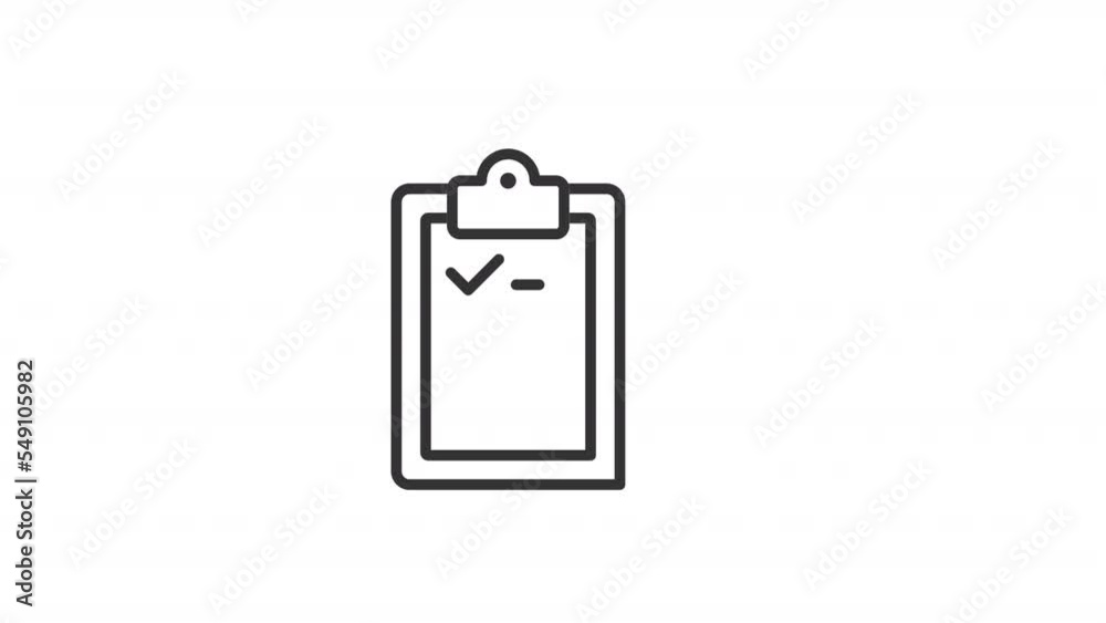 Animated achievement line ui icon. Worker appreciation. Seamless loop ...