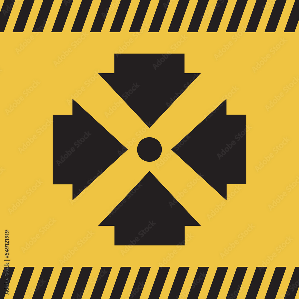 Logo point de rassemblement. Stock Vector | Adobe Stock