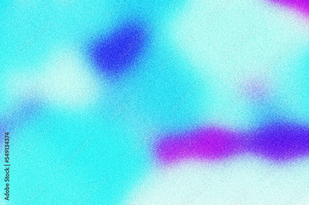 Abstract blurred grainy gradient background texture. Colorful digital ...