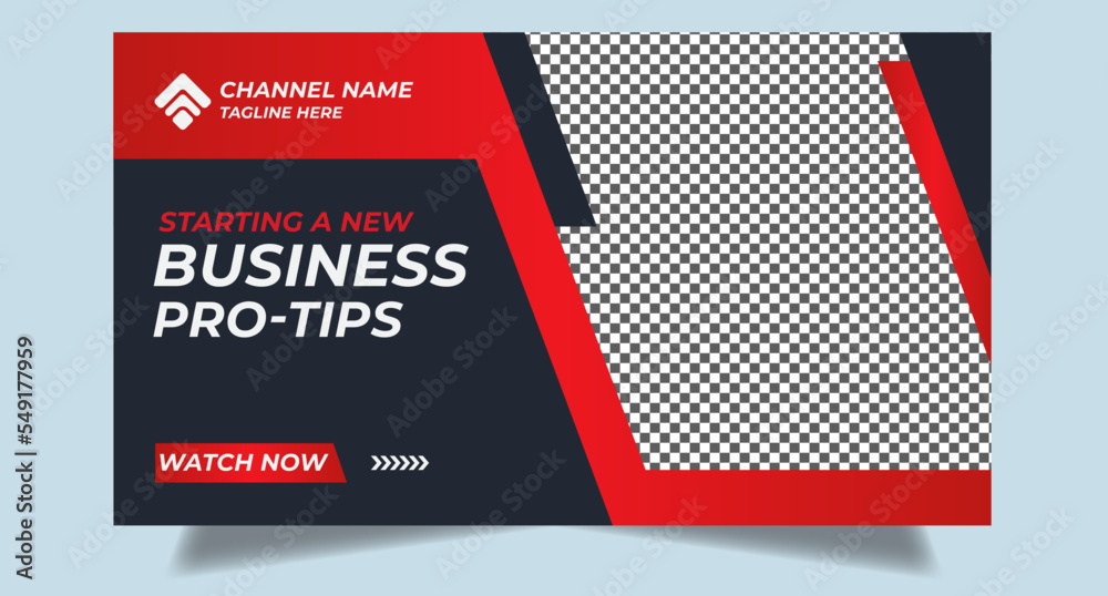 Editable youtube thumbnail design for any youtube videos customizable ...