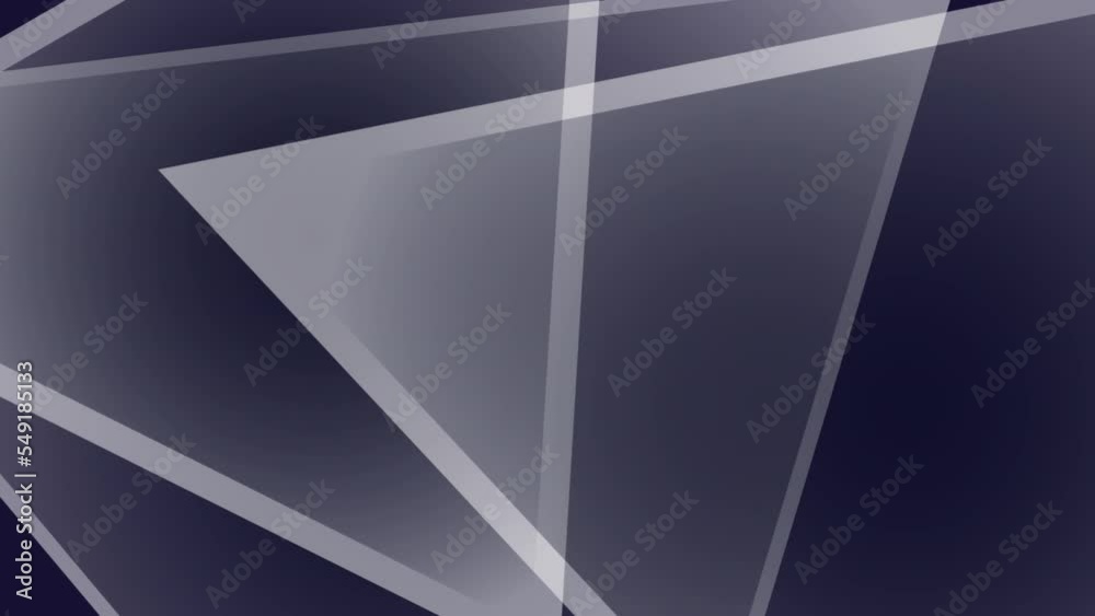 Motion Graphic Background of Triangle Shape Moving Around Dark ...