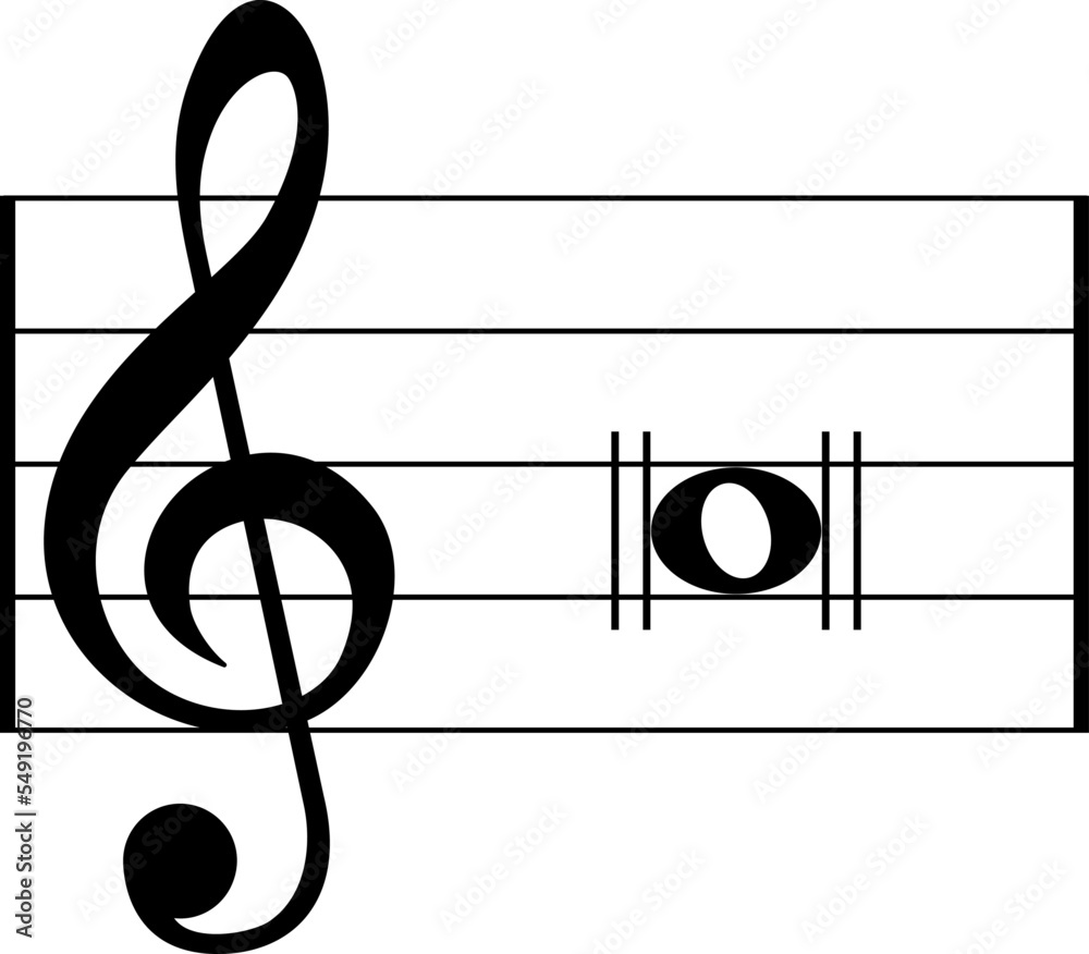 Musical Notes, Keys, Pauses and other symbols in the vector. A complete ...