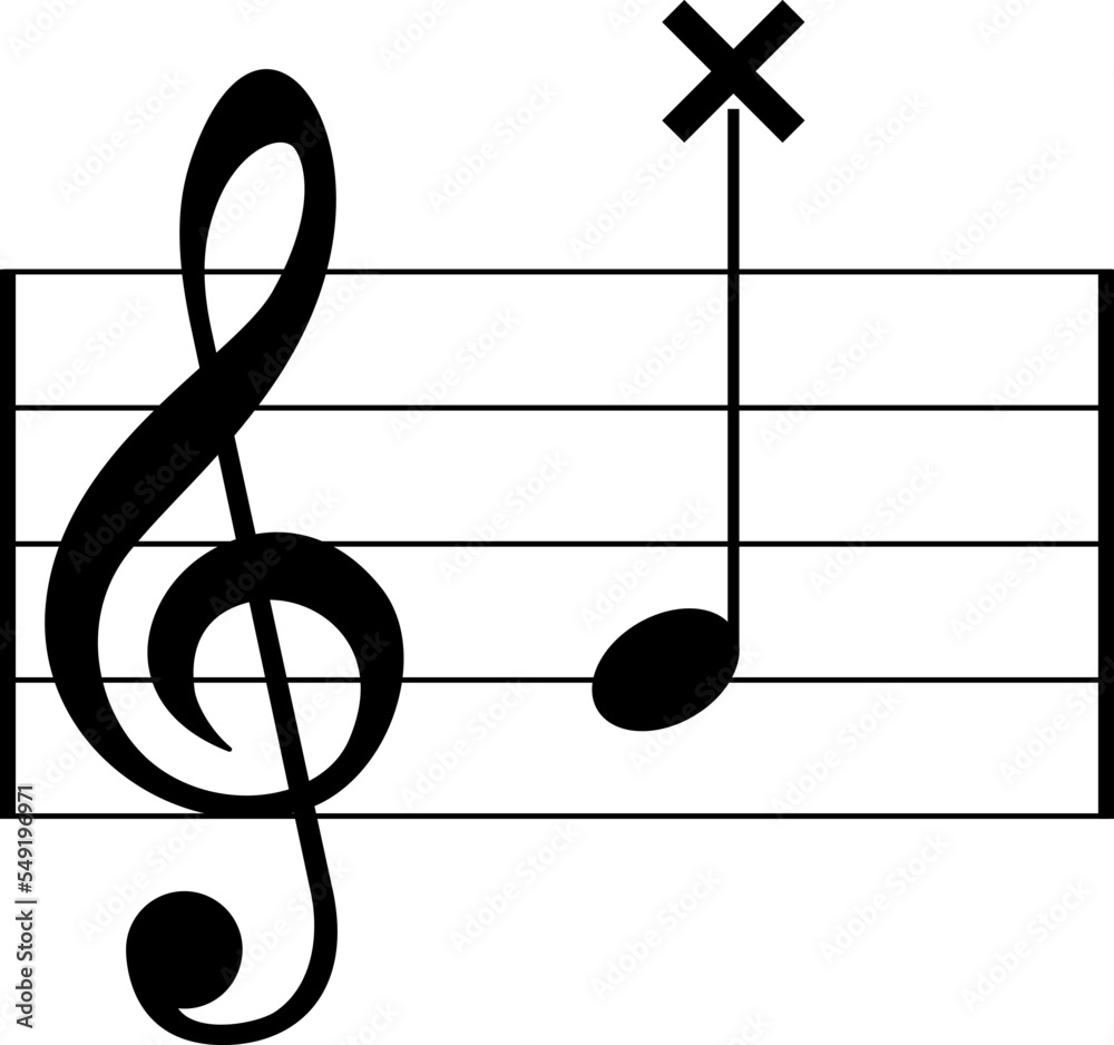 Musical Notes, Keys, Pauses and other symbols in the vector. A complete ...