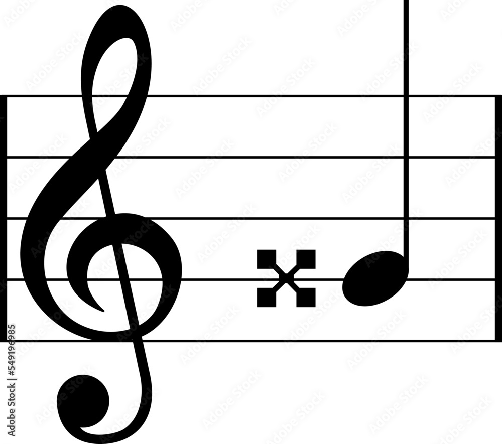 Musical Notes, Keys, Pauses and other symbols in the vector. A complete ...