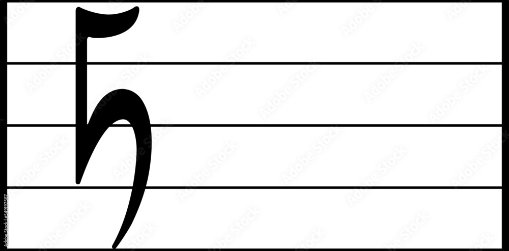 Musical Notes, Keys, Pauses and other symbols in the vector. A complete ...