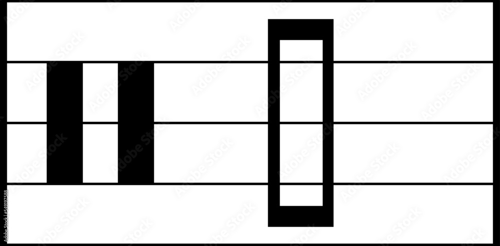 Musical Notes, Keys, Pauses and other symbols in the vector. A complete ...