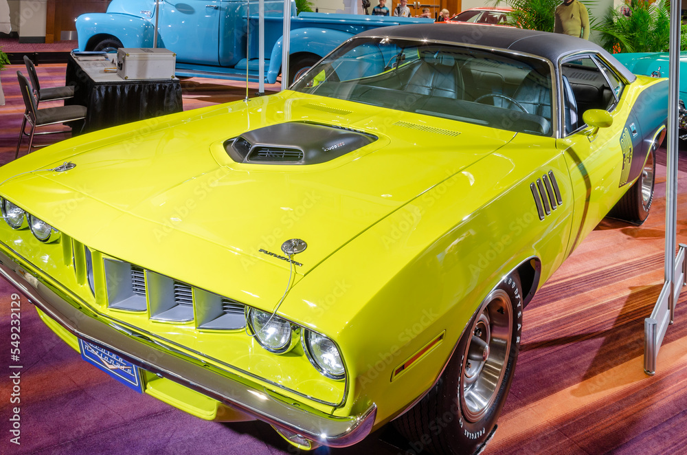 1971 Plymouth Cuda Stock Photo | Adobe Stock