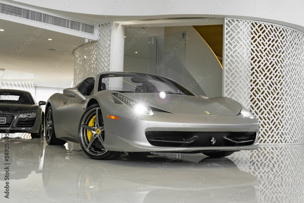 Ferrari 458 Matte Grey