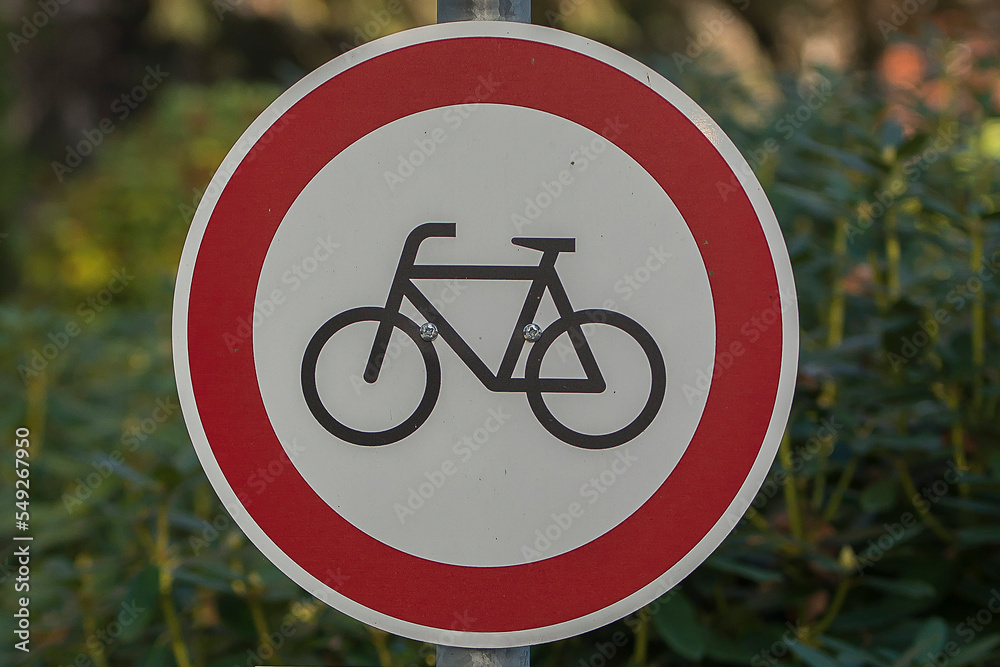 Verkehrszeichen, STVO, Verbotsschilder Stock Photo | Adobe Stock