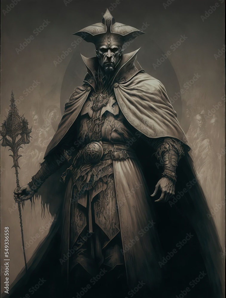 the primordial darkness embodying a greek god, erebus wearing ancient ...