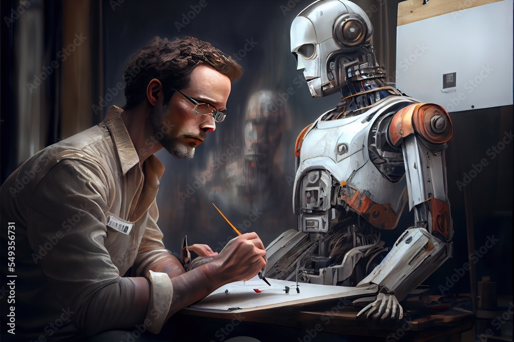 AI artist image generated by artificial intelligence. Prompt craft and ...