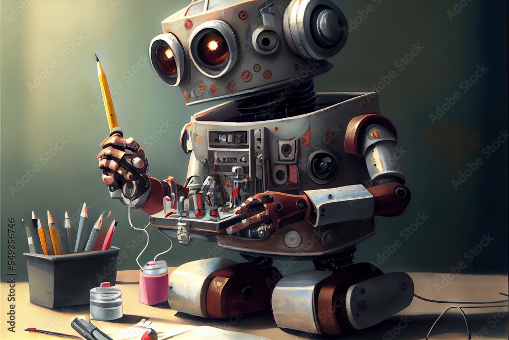 AI artist image generated by artificial intelligence. Prompt craft and ...