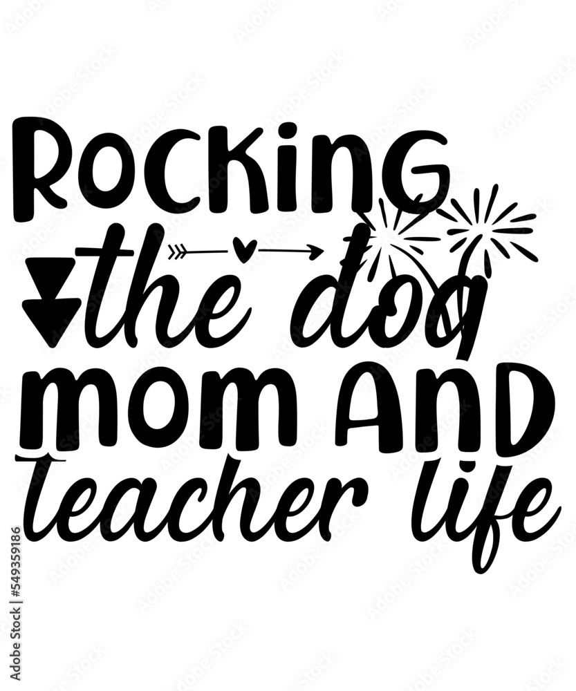 rocking the dog mom, Bathroom Quote, Restroom svg, Potty Dance svg ...