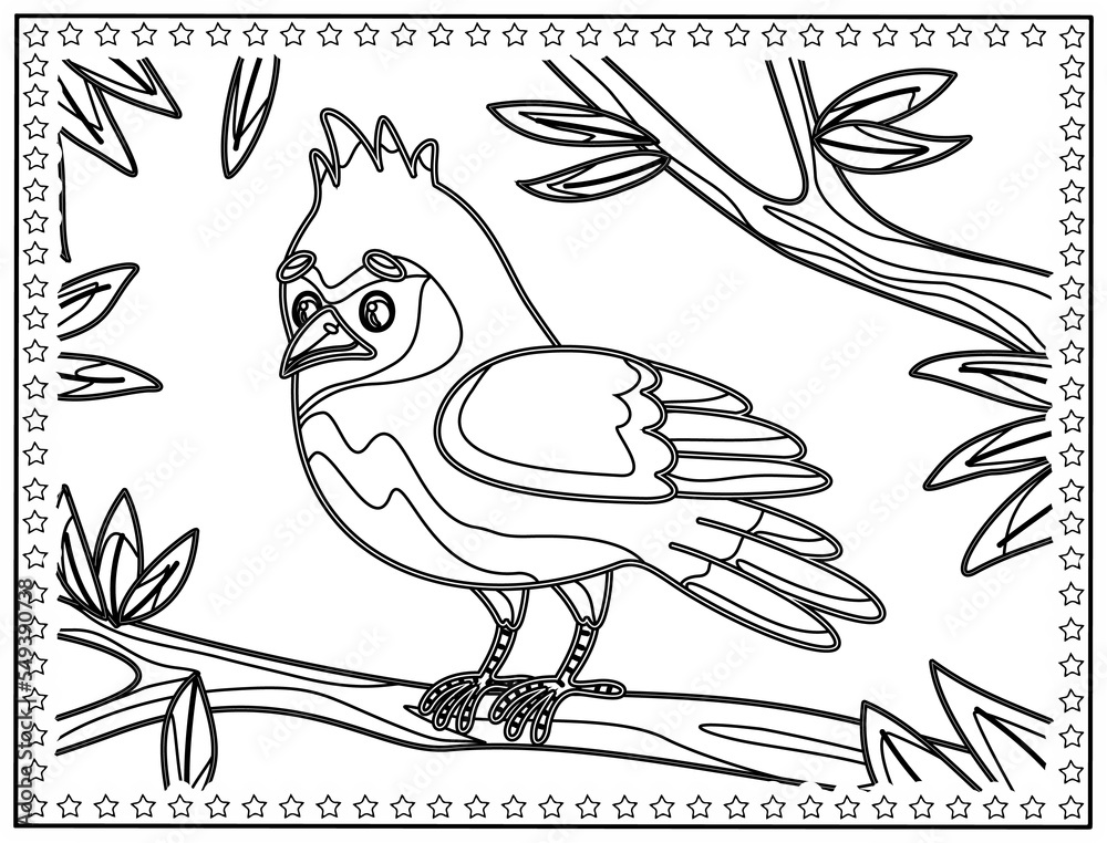 coloring page , design for relaxation.Easy coloring book for kids and ...