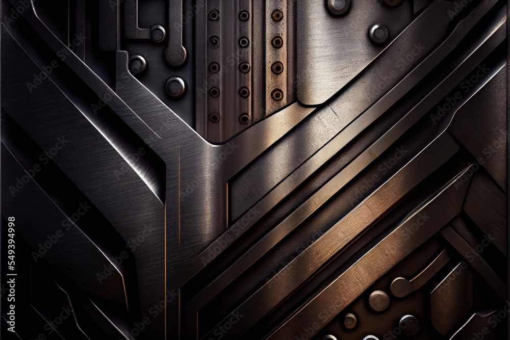 metal texture background, background pattern, illustration with office ...