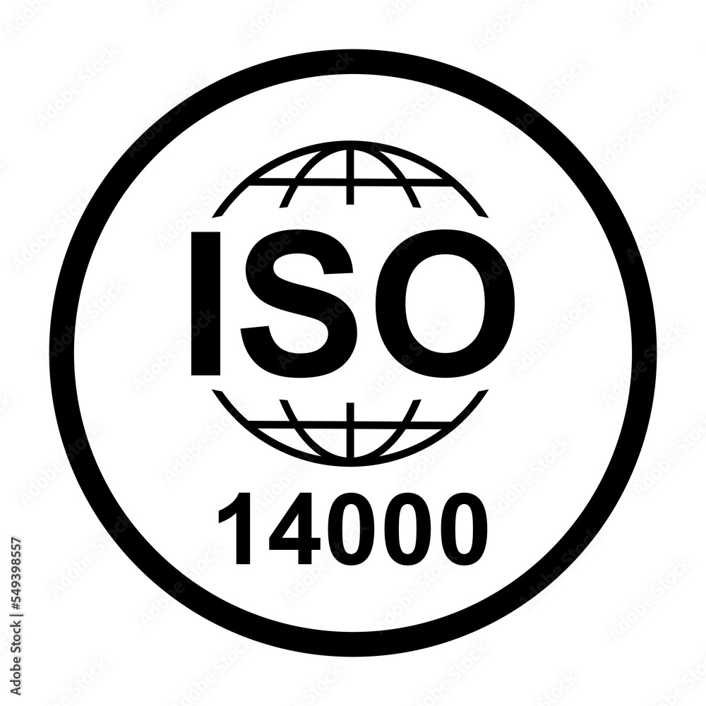 Iso 14000 icon. Environmental Management. Standard quality symbol ...