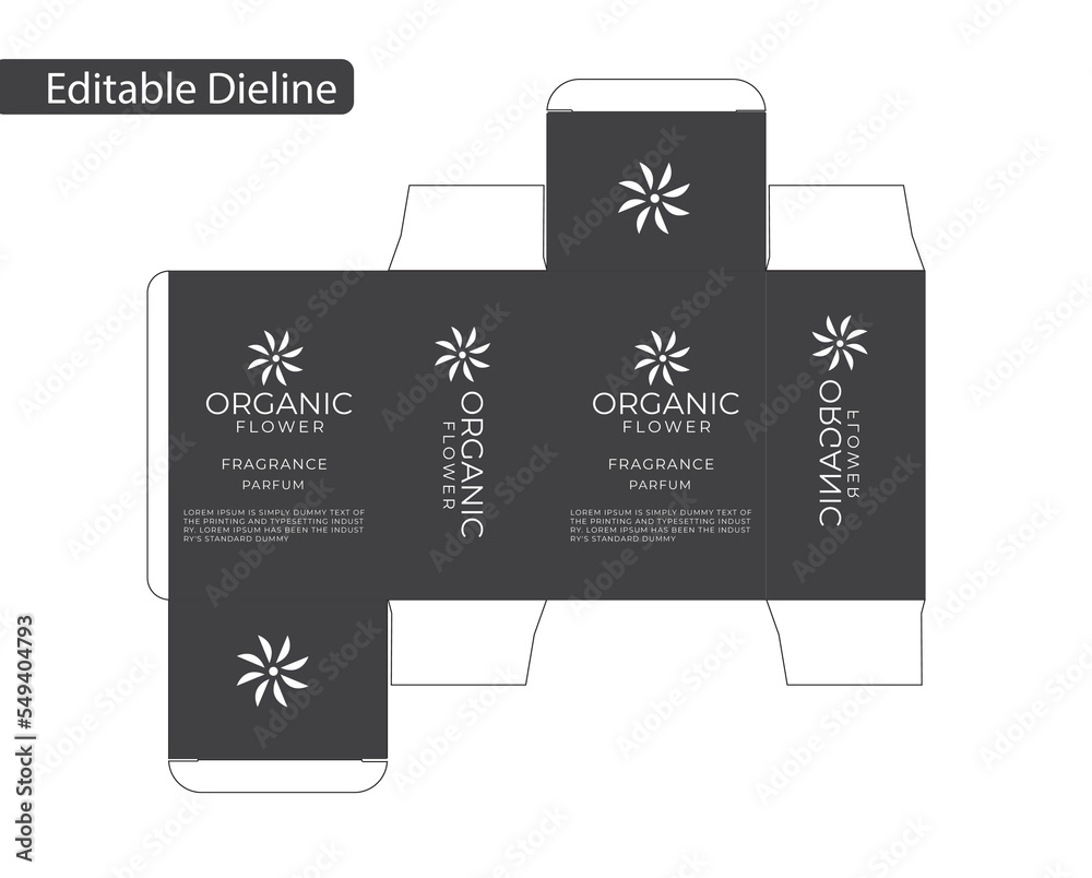 perfume box design,label design, Stock Vector | Adobe Stock