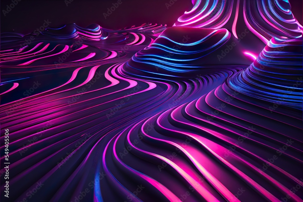 3d render, abstract background, glowing, background pattern ...