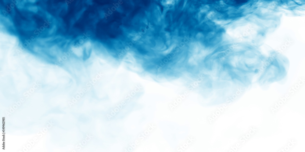 Light blur background with cyan, blue fog floating in the air. Stock ...