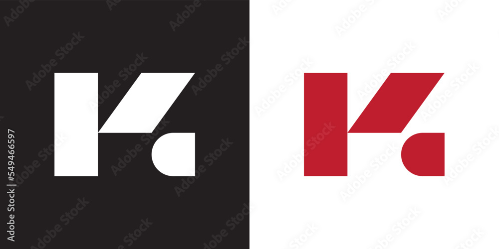 Minimal CK logo. Icon of a KC letter on a luxury background. Logo idea ...