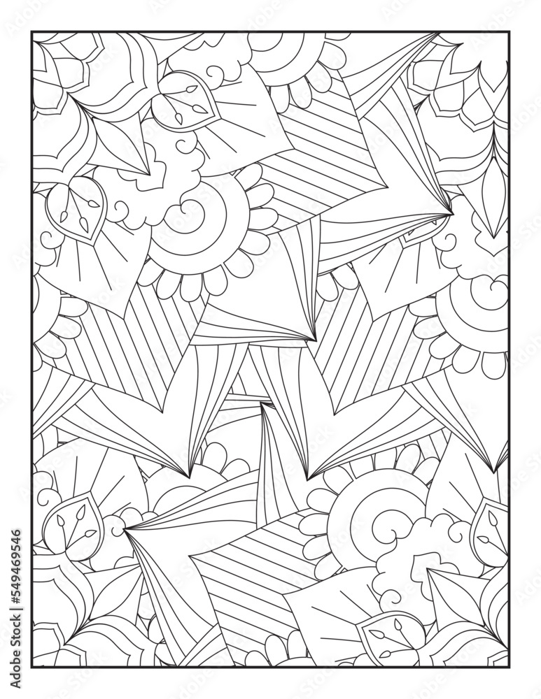 Mandala Coloring Pages, Pattern Coloring Page, Adult Coloring Page ...