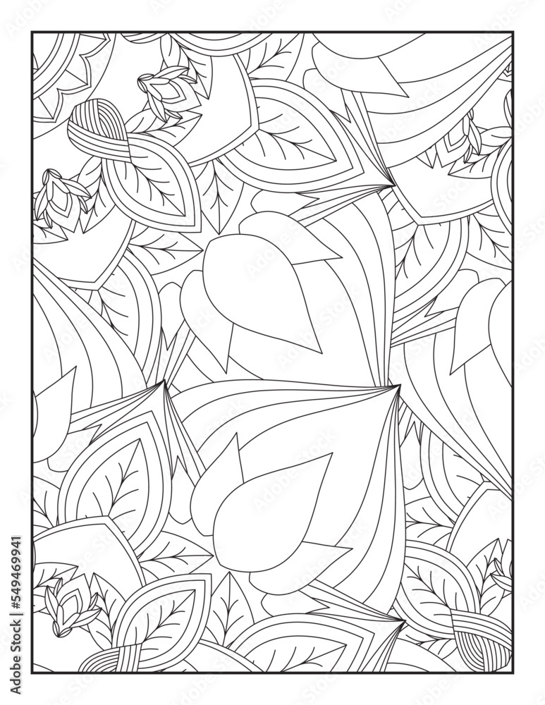Mandala Coloring Pages, Pattern Coloring Page, Adult Coloring Page ...