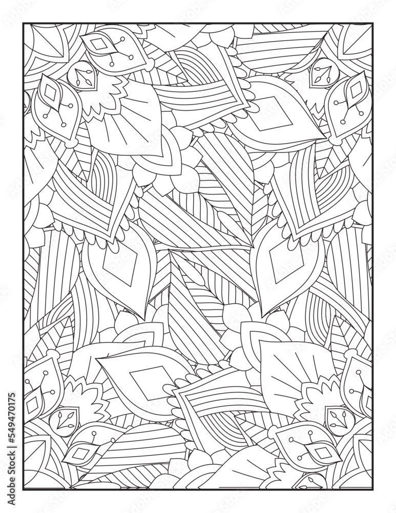 Mandala Coloring Pages, Pattern Coloring Page, Adult Coloring Page ...